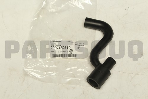 Genuine Subaru 99071AD510 HOSE-VACUUM 99071-AD510 Intake Manifold ...