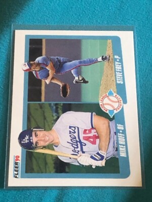 1990 Fleer Baseball #649 Prospects Mike Huff Steve Frey NJR#3 | eBay