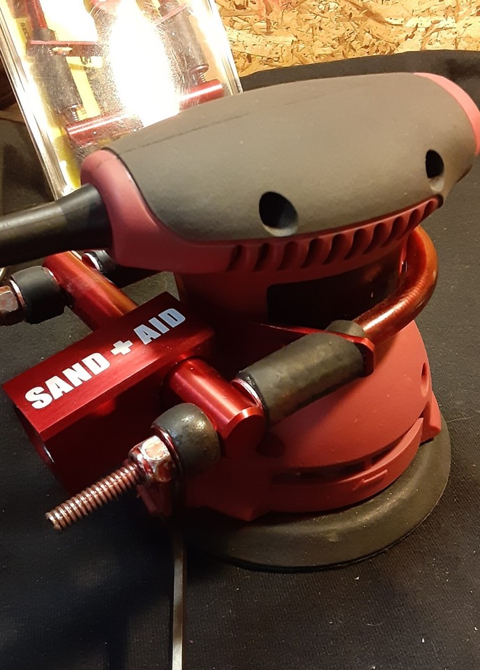 Sand Aid- Orbital Sander Attachment -Extension Pole/Handle Accessory ...