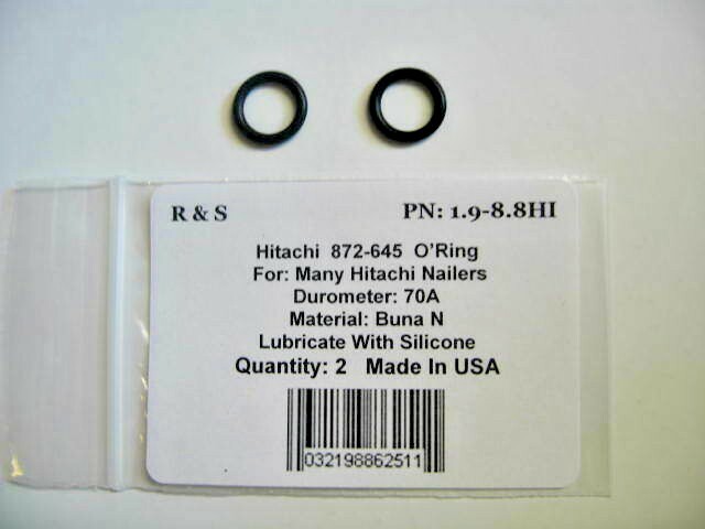 2 Hitachi 872-645 / 878-925 O-Rings (P9) / See list Of Models / R&S 1.9 ...