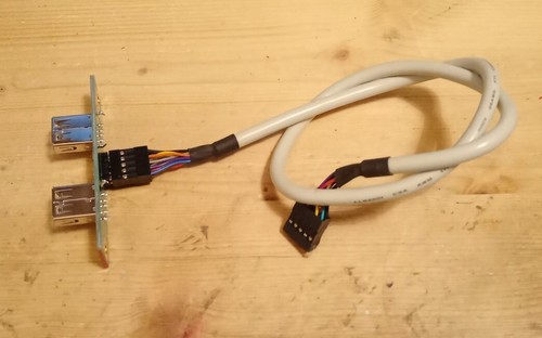 Front Panel Supermicro / 2 USB / FP731-USB REV 3.02 | eBay