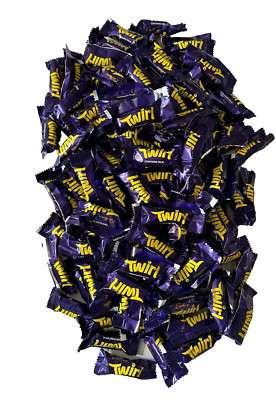 CADBURY HEROES TWIRLS BITE SIZE X100 FREE TUB FREE 1ST CLASS POST GIFT ...