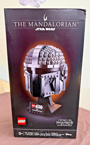 LEGO Star Wars The Mandalorian Helmet 75328 Buildable Model Kit - New ...