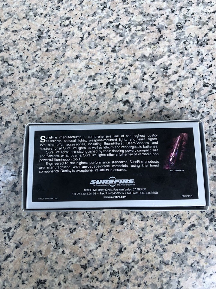 Surefire Flashlight 6P w/ original box and papers | eBay