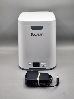 SoClean 2 CPAP Machine Cleaner Sanitizer w/ Power Adapter Model SC1200 ...