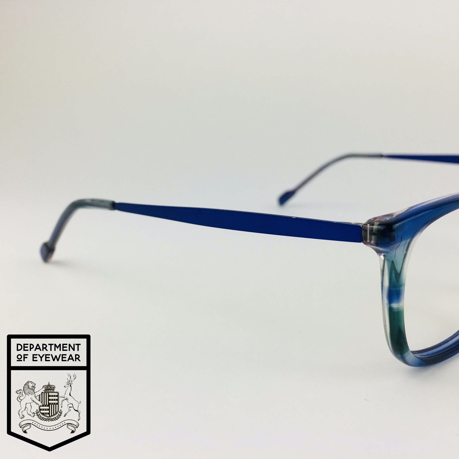 SPECSAVERS eyeglasses MOTTLED BLUE CATS EYE glasses frame MOD: SAPHIRE ...