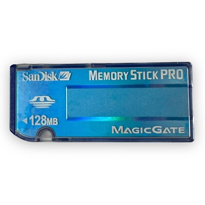 Sandisk Memory Stick Pro 128MB MagicGate Memory Card 619659020712 | eBay