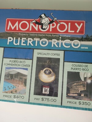 MONOPOLY Puerto Rico BRAND NEW RARE- VINTAGE | eBay