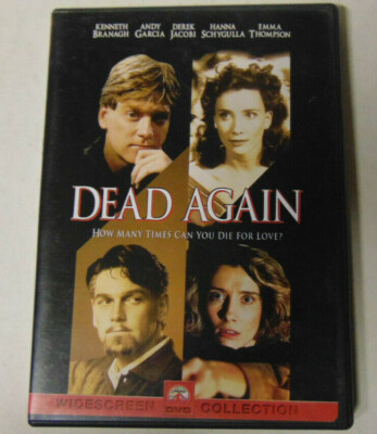 Dead Again DVD Kenneth Branagh Andy Garcia Derek Jacobi Emma Thompson ...