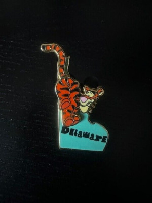 Disney Tigger State Pin Delaware First State Winnie the Pooh State Pin ...