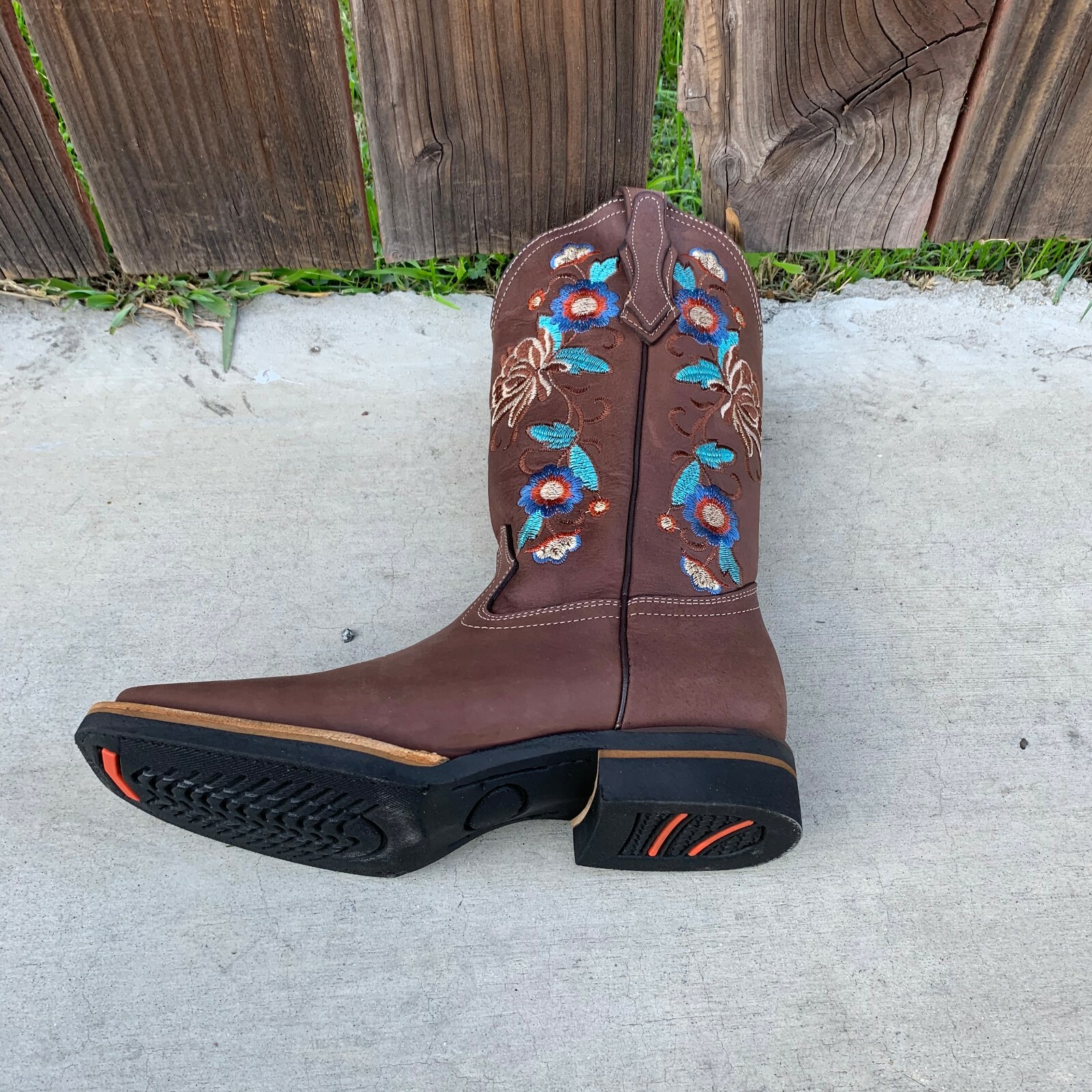 Bota Vaquera de Mujer Womens Western Rodeo Square Toe Cowgirl Boots ...