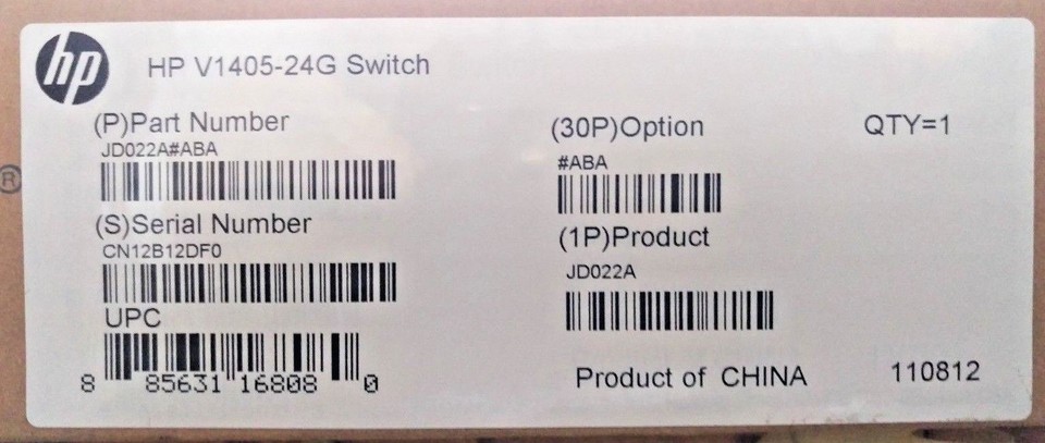 3Com Baseline Switch 2824 24 Port Model 3CBLUG24A / HP V1405-24G JD022A ...