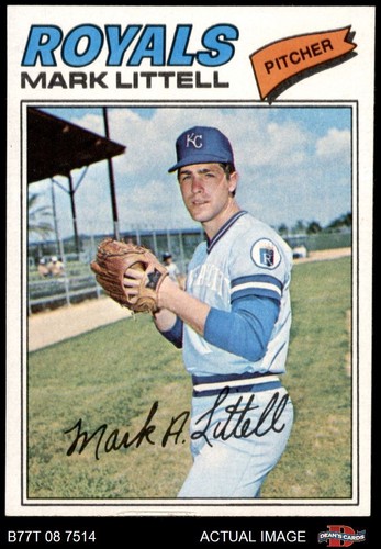 1977 Topps #141 Mark Littell Royals 8 - NM/MT | eBay