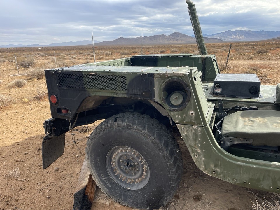 HUMMER HUMVEE CHASSIS HMMWV M1165A 6.5 TURBO DIESEL ***near Las Vegas ...