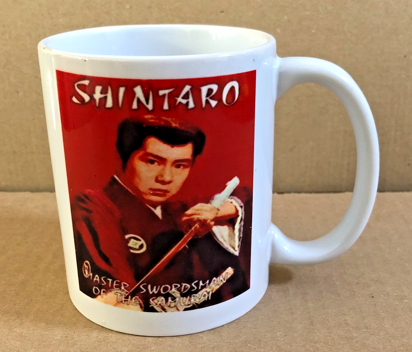 "SHINTARO THE SAMURAI" COFFEE Ceramic MUG New RETRO 1960's TV series ...