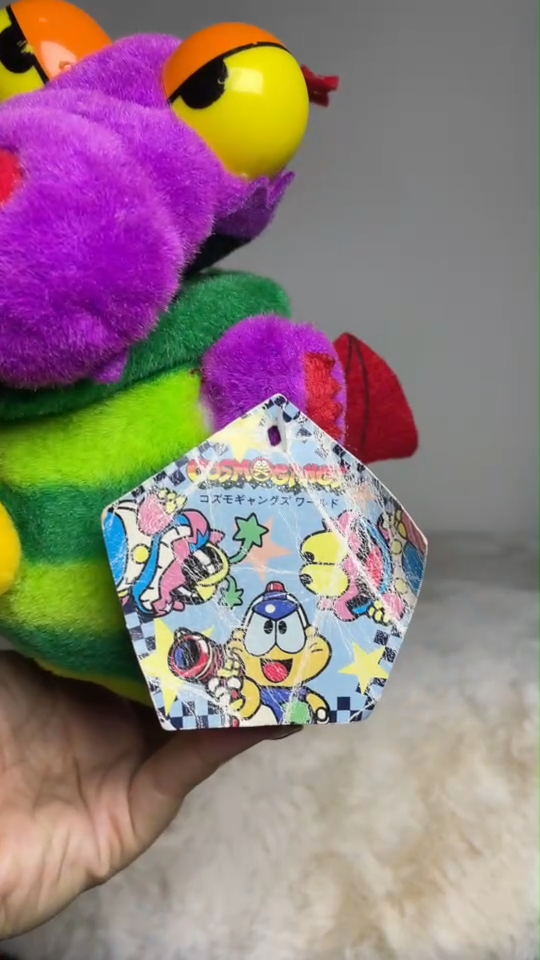 Cosmo Gang the Video Plush Dodongadon Games NAMCO VIntage 90s Anime ...