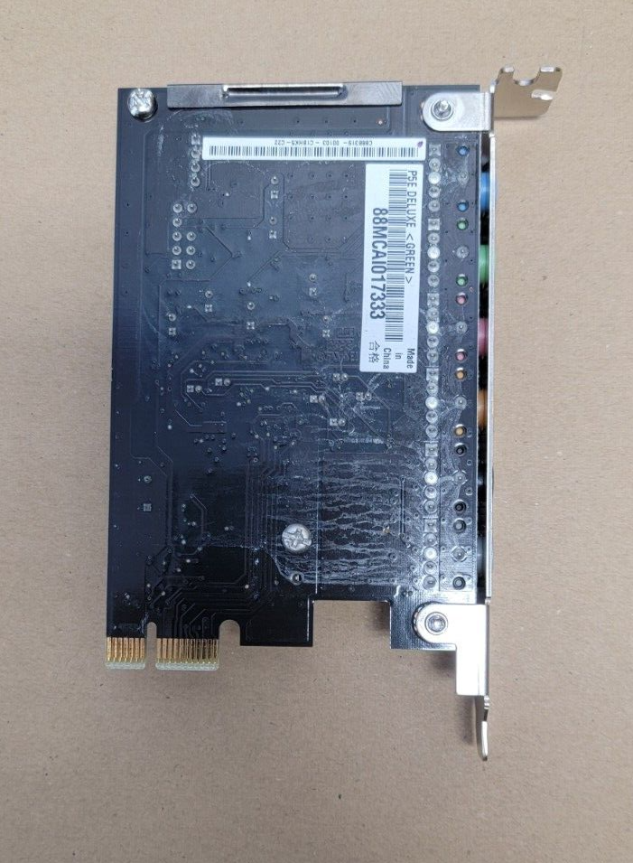 Asus ROG SupremeFX II PCIe Sound Card P5E DELUXE GREEN | eBay