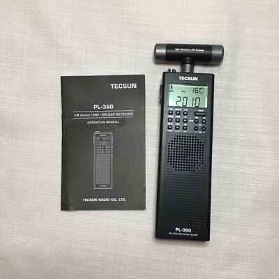 Tecsun PL-360 Digital PLL Portable AM/FM Shortwave Radio with DSP ...