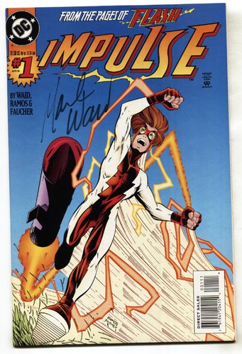 Impulse #1 1995- Signed by MARK WAID -VF/NM | eBay