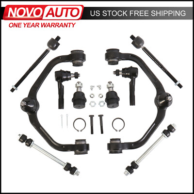 Upper Control Arm Ball Joint Tie Rod Suspension For 1998-2011 Ford ...