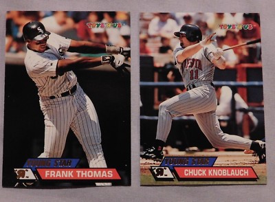 1993 TOYS R US Baseball Young Stars Rookie Stars & Future Stars Choose ...