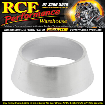 Aeroflow AF8688-200-250 Aluminium Transition Cone 2" - 2.5" 2mm Wall ...