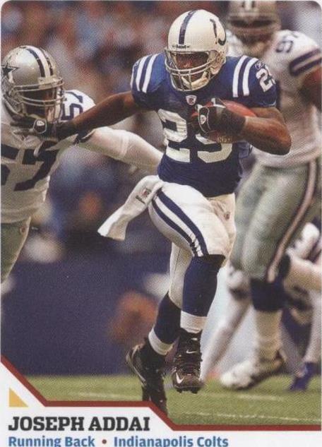 2007 Sports Illustrated for Kids Series 4 - Joseph Addai #210 for sale ...