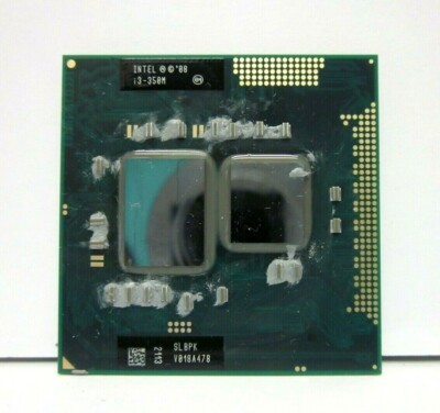Processeur Cpu Mobile Slbpk Intel Core I3-350M 2,26GHz | eBay