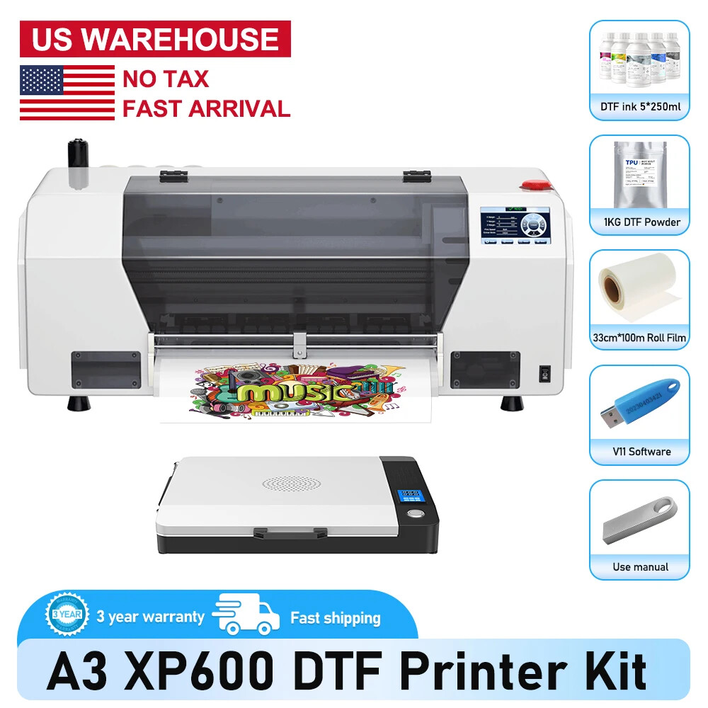 A3 UV DTF Printer/A3 XP600 DTF Printer/A4 L805 DTF Printer Printing ...