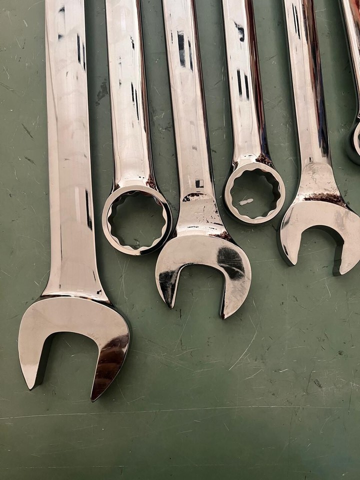 set of 8 original caterpillar Combination Wrenches 12 Point Double ...