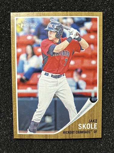 2011 Topps Heritage Minor League Edition - Jake Skole #61 (RC) for sale ...