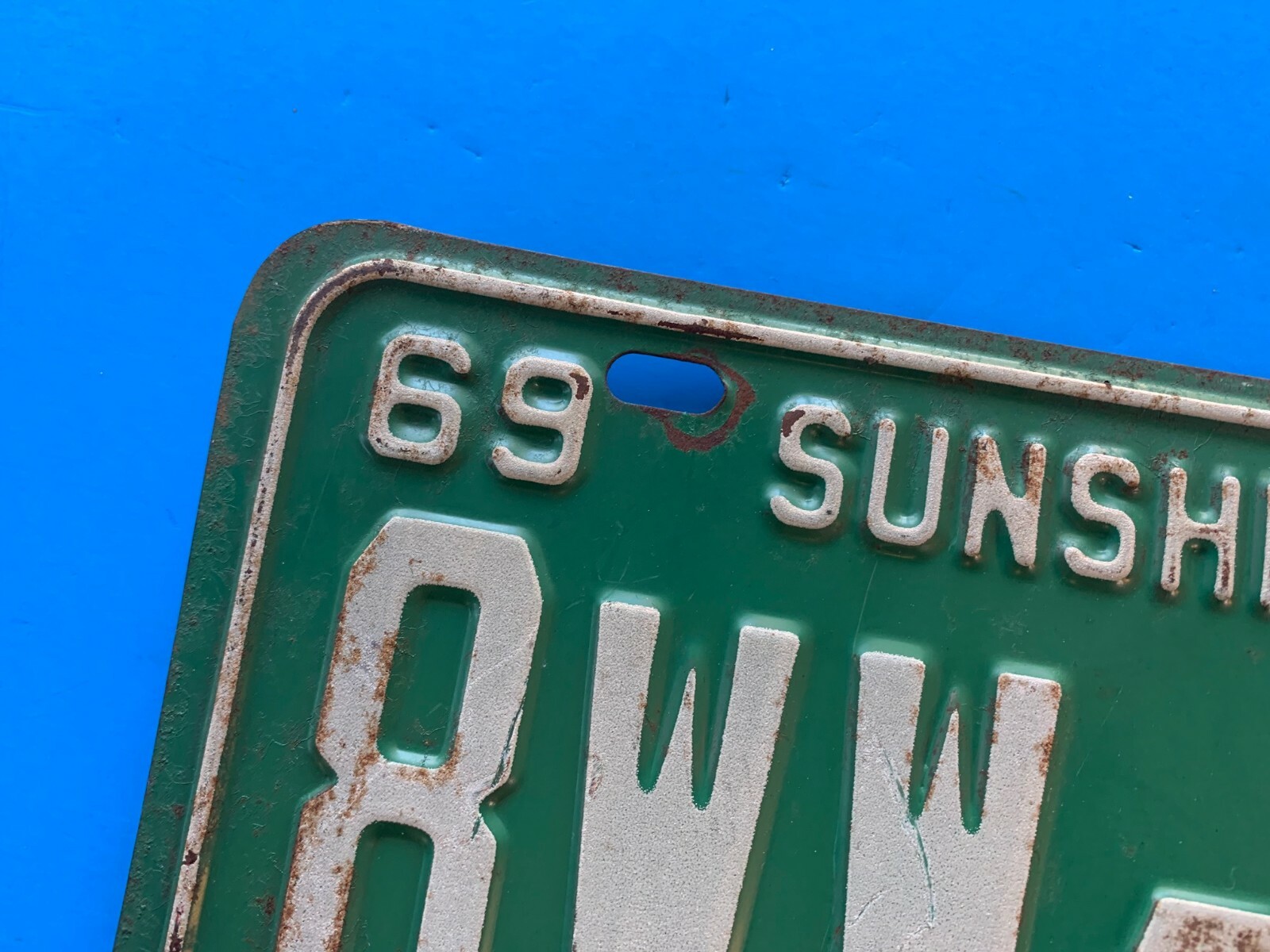 1969-1970 Florida License Plate Volusia County Car Tag 8ww-2374 #60 | eBay