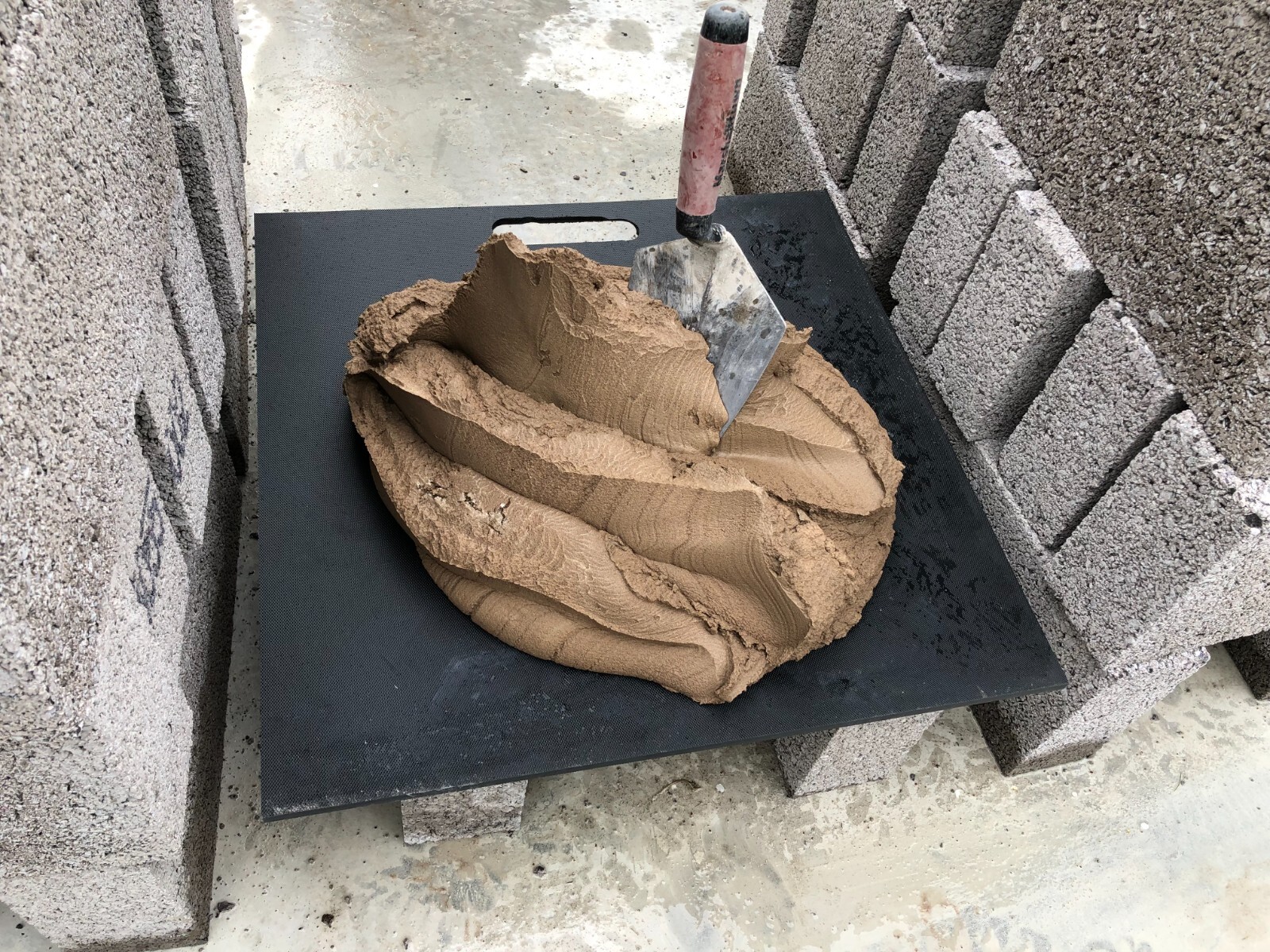 Spot Board-Mortar Board-Builder-Bricklayer-Muck Board-Reversible ...