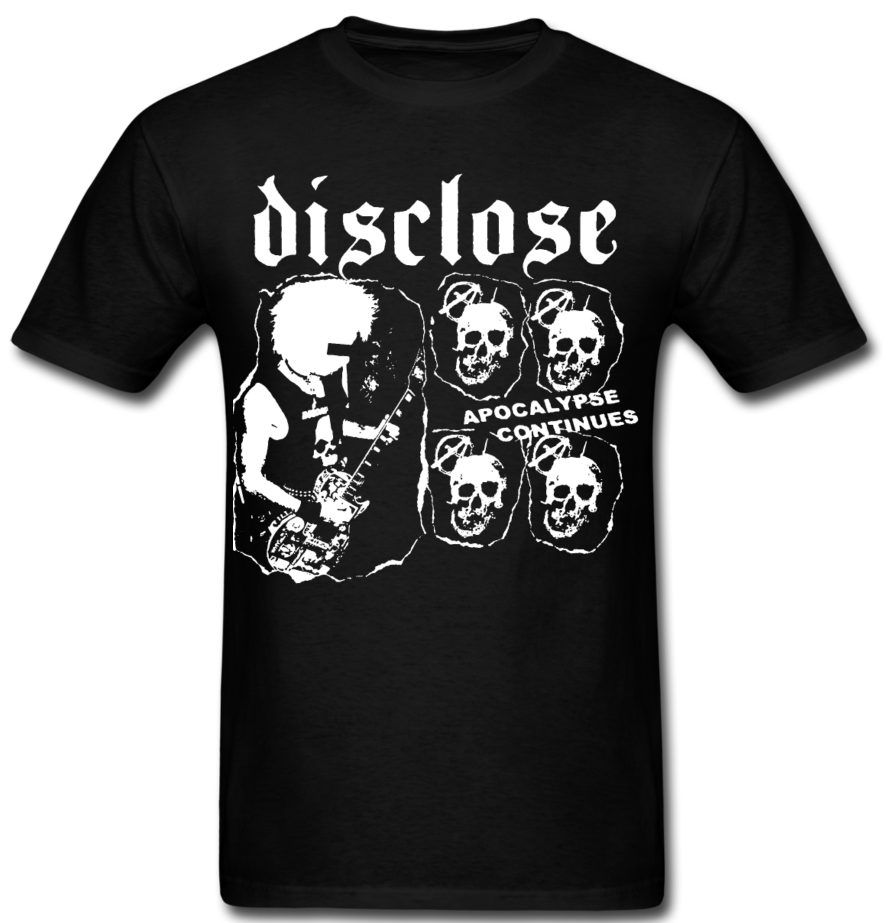 DISCLOSE T shirt band Hardcore Punk Rock Ska Anarcho Apocalypse ...