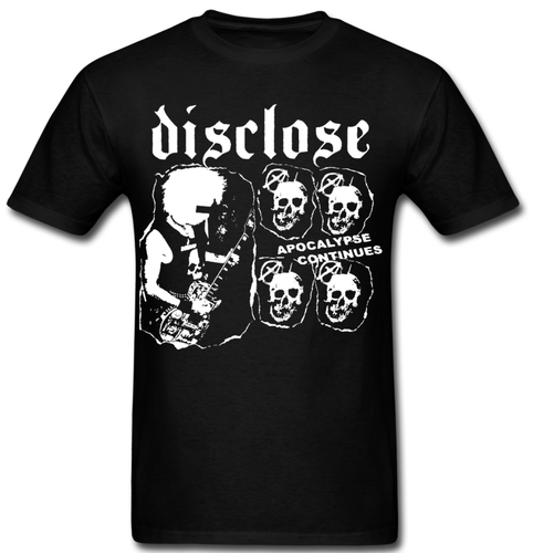 DISCLOSE T shirt band Hardcore Punk Rock Ska Anarcho Apocalypse ...
