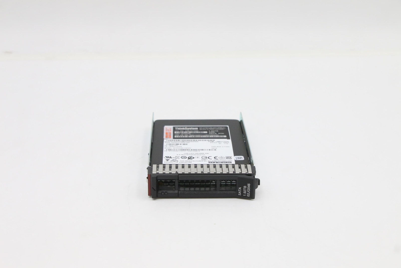 NEW Lenovo ThinkSystem 02JG546 4XB7A17090 2.5" 1.92TB SATA 6G SFF ...