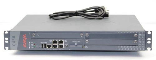 Avaya G430 Media Gateway No Modules Power Supply & Rackmount Ears Ships ...