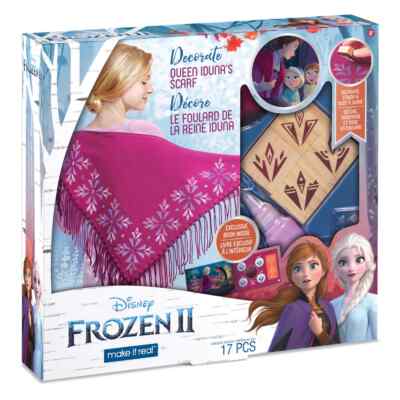Make It Real – Disney Frozen 2 Decorate Queen Iduna's Scarf | eBay