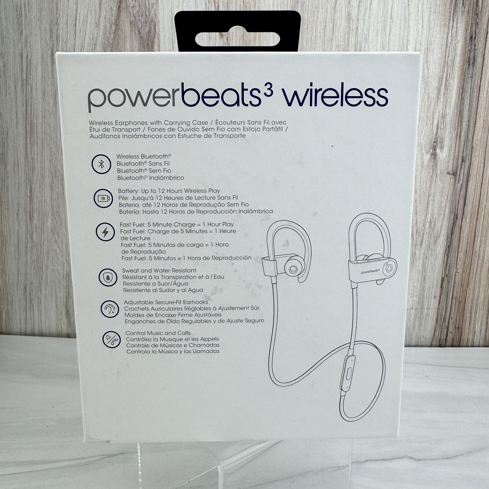 Beats MREQ2LLA PowerBeats3 Wireless In-Ear Headphones - Indigo for sale ...