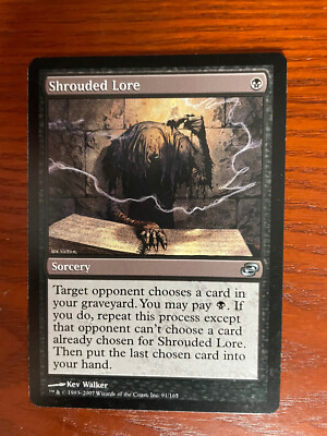 MTG Shrouded Lore SINGLE USED EXCELLENT CONDITION SEE PHOTOS | eBay