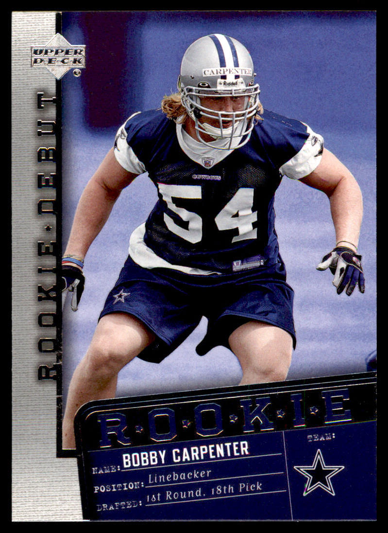 2006 Upper Deck Rookie Debut - #129 Bobby Carpenter (RC) for sale ...