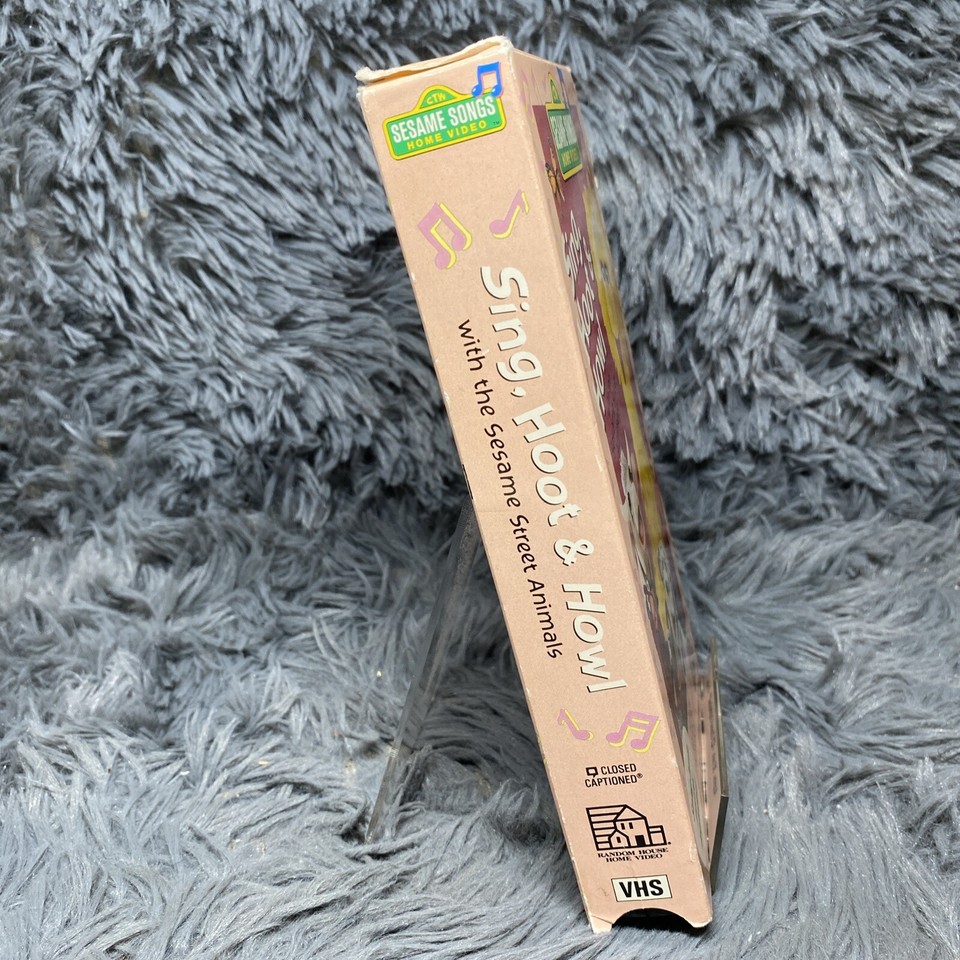 Sesame Songs Sing, Hoot & Howl VHS 1991 Sesame Songs Home Video Big ...