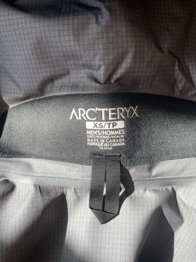 Rare Canadian Made Drake Arc'Teryx Alpha Sv Black Xs - Gem