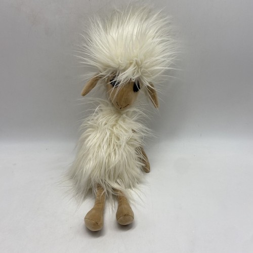 Jellycat London Swellegant Sophie the Sheep Fuzzy 15" Glam Stuffed ...
