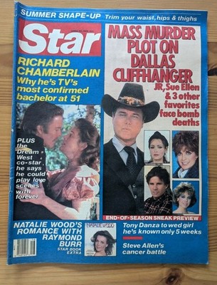 Star Tabloid Apr 22, 1986 Natalie Woods Steve Allen Richard Chamberlain ...