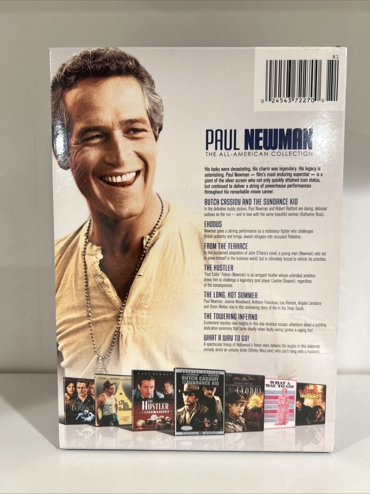 PAUL NEWMAN - UNOPENED BOXED SET - THE ALL-AMERICAN COLLECTION - 7 ...
