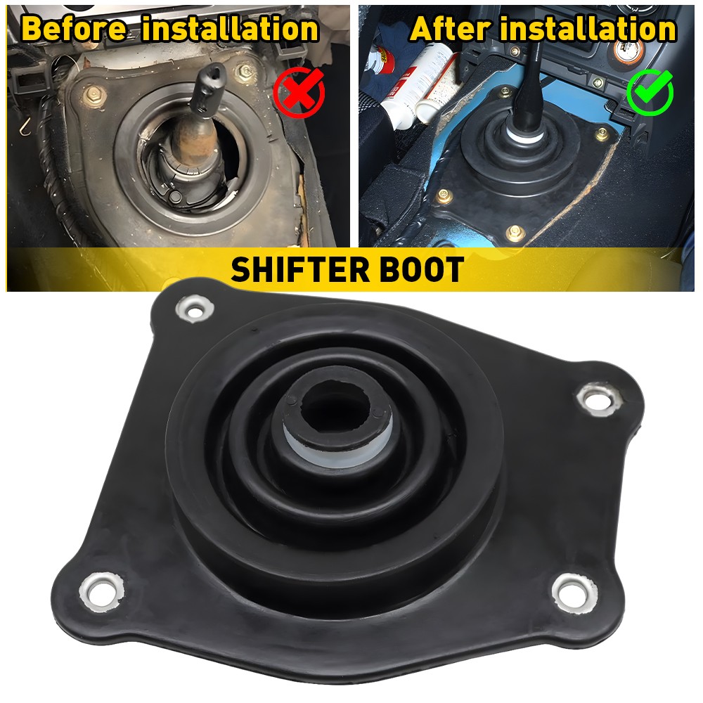 1990-2005 For Mazda Miata Gear Shift Boot Insulator Seal Rubber+iron ...