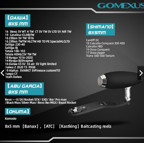 Gomexus LMD95TNTM85SR Handle Bait Alu Silver 95mm 8x5mm Daiwa (0703) | eBay