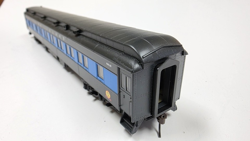 Long Island Rail Road Pullman Heavyweight parlor car Walthers HO 932 ...