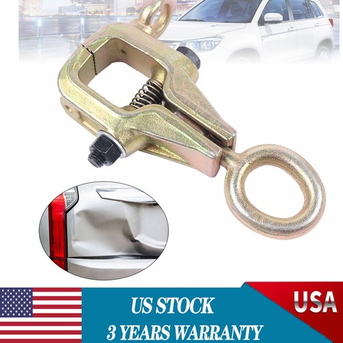 2 Way Auto Body Repair Pull Clamp 5T Self Tight Frame Back Dent Puller ...
